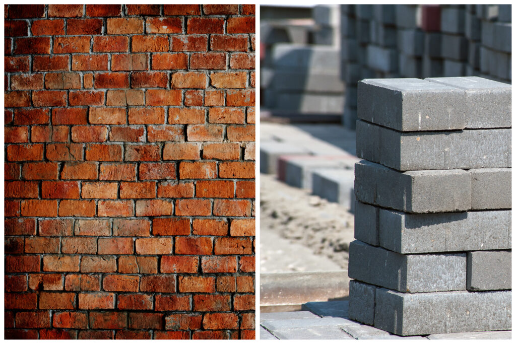 Clay Bricks vs. Concrete Blocks: Which is Best for Your Dream Home Project? - KP Civil Construction